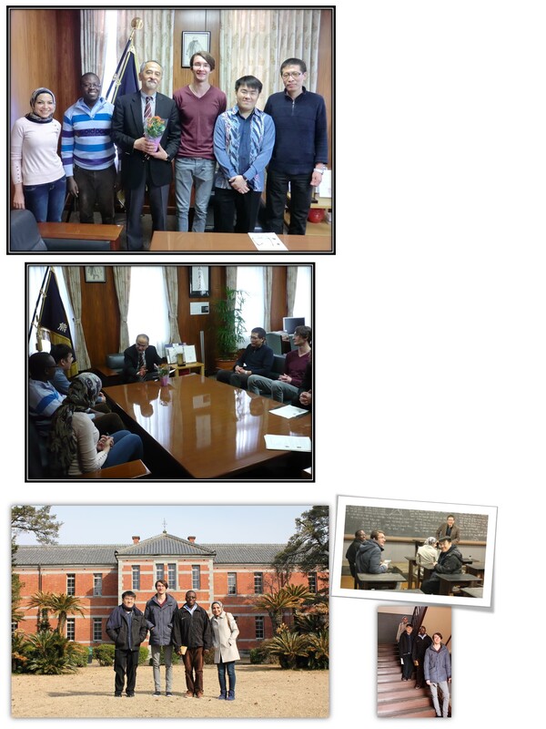 Research Interns paid a courtesy visit to the President Harada - News ...